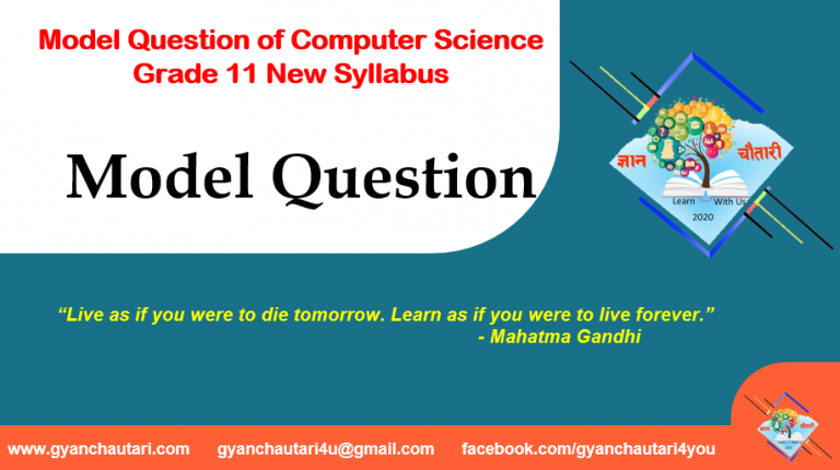 Computer Science Model Question New Syllabus | NEB - Education Hub ...