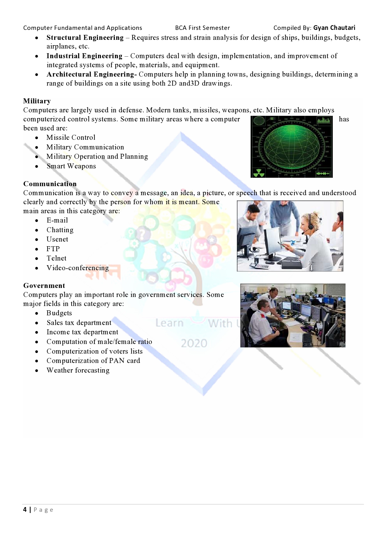 Unit 1 Computer fundamental and application BCA-I semester part-1 ...